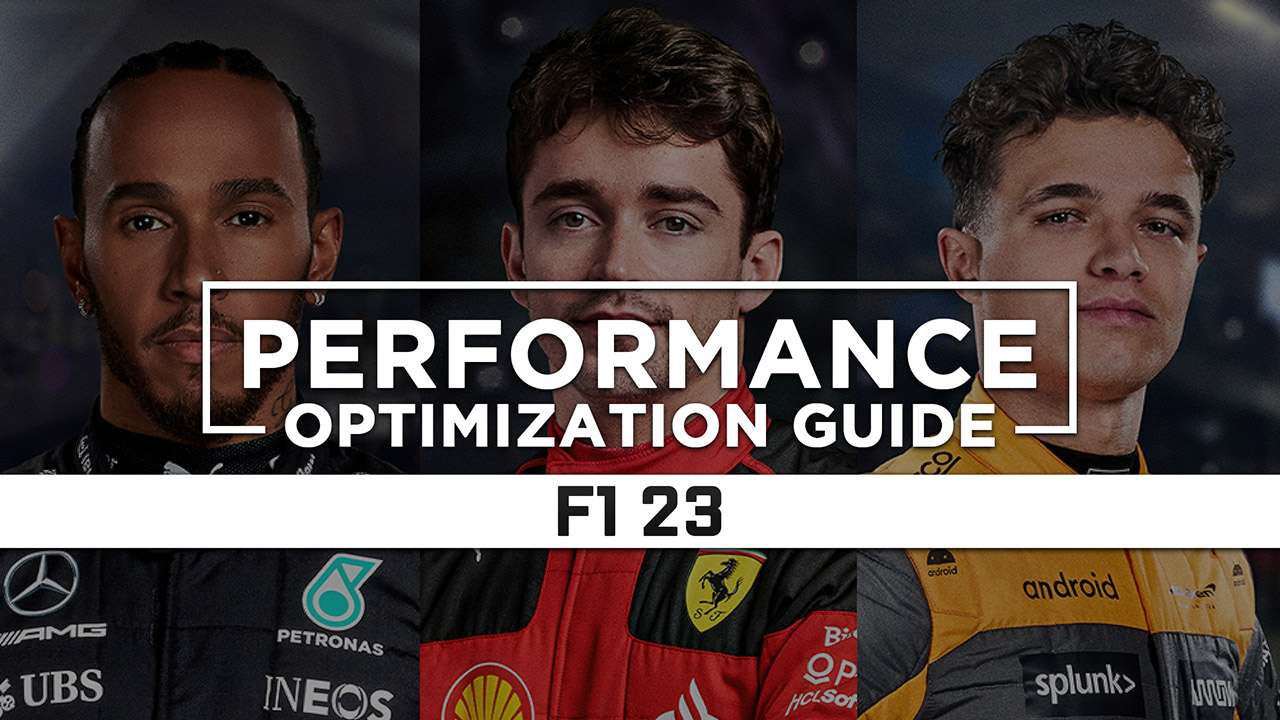 F1 23 (Formula 1 2023) — Maximum Performance Optimization / Low Specs ...